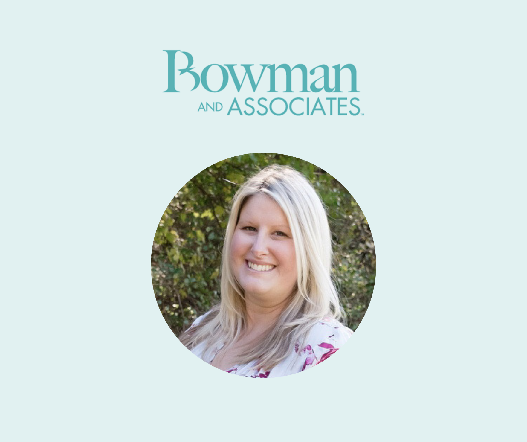 Rachel Bonser, M.S., LPC - Bowman & Associates
